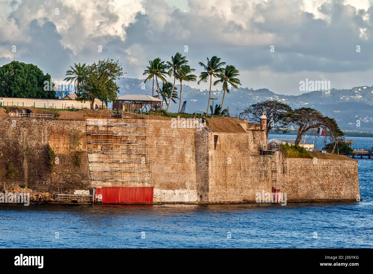 Fort St. Louis, Fort de France, Martinique, West Indies Stock Photo - Alamy