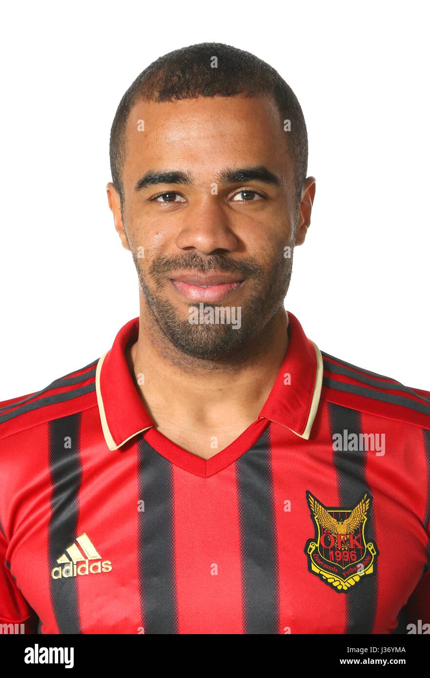Alex Dyer Halvfigur @Leverans Allsvenskan 2016 Fotboll Stock Photo - Alamy