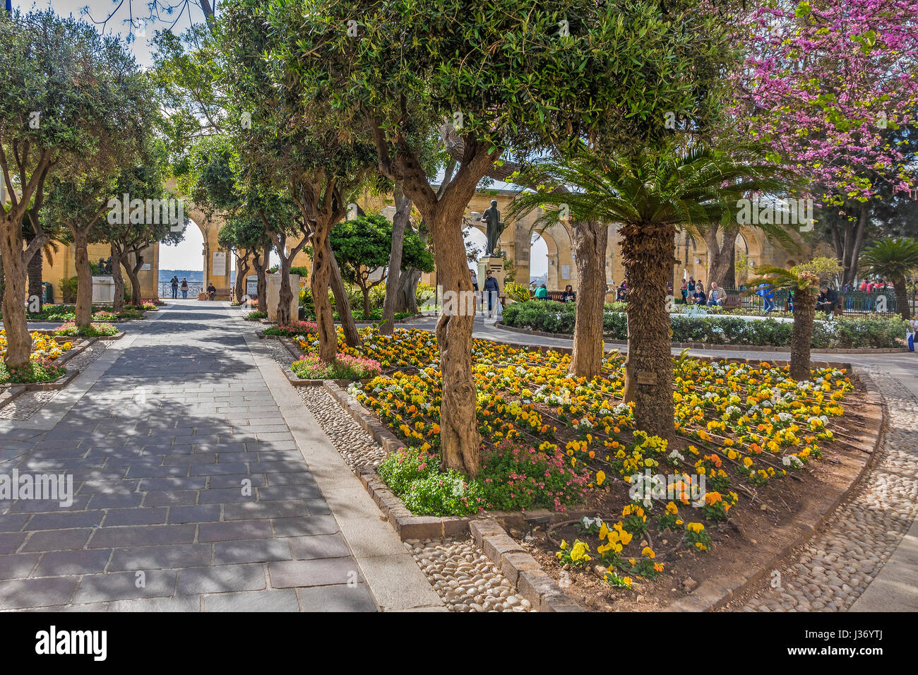 Fountain upper barrakka gardens hi-res stock photography and images - Alamy