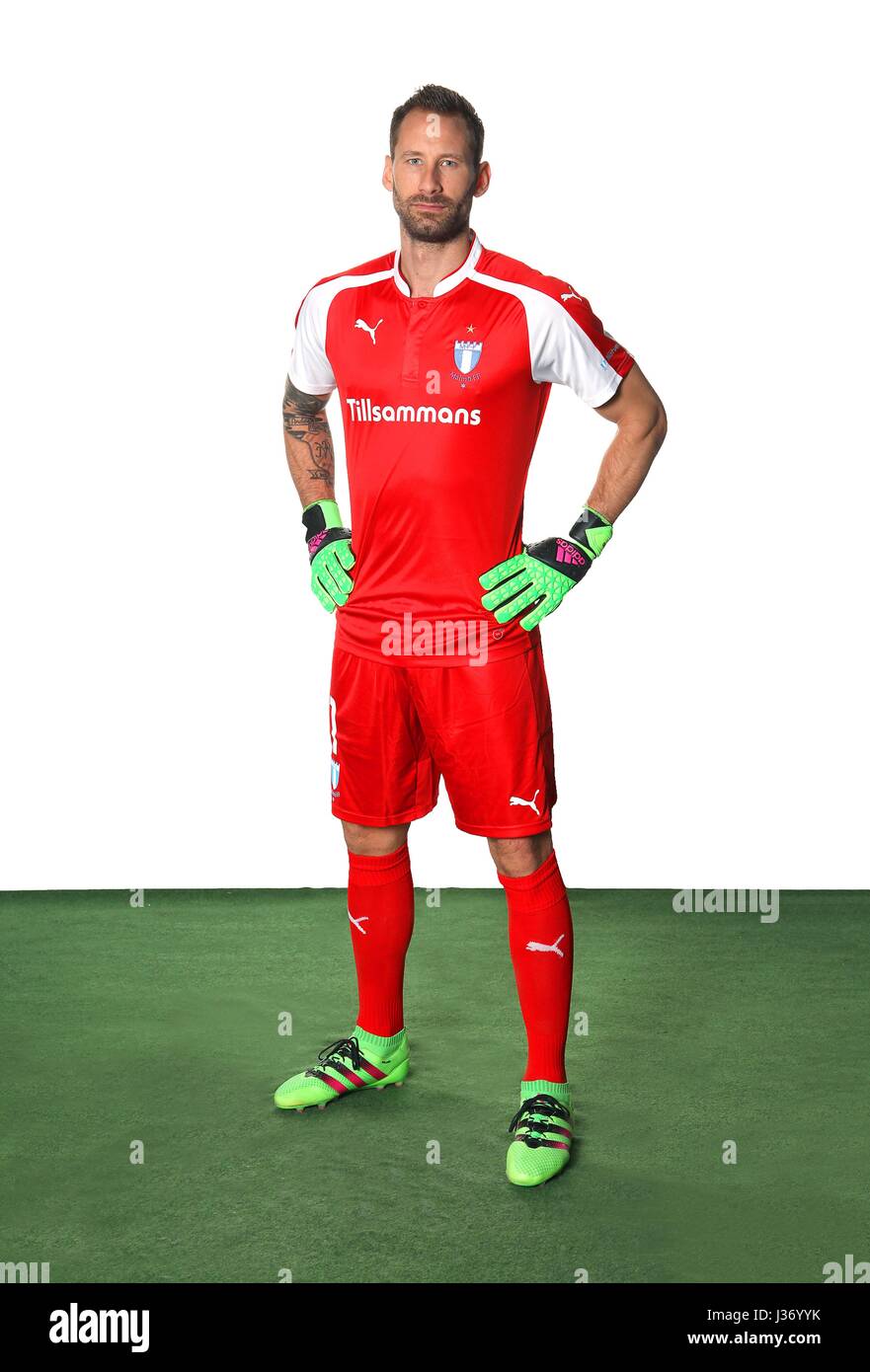 Johan Wiland Helfigur @Leverans Allsvenskan 2016 Fotboll Stock Photo ...