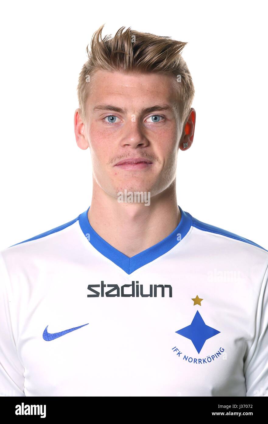 Eric Smith Halvfigur @Leverans Allsvenskan 2016 Fotboll Stock Photo - Alamy