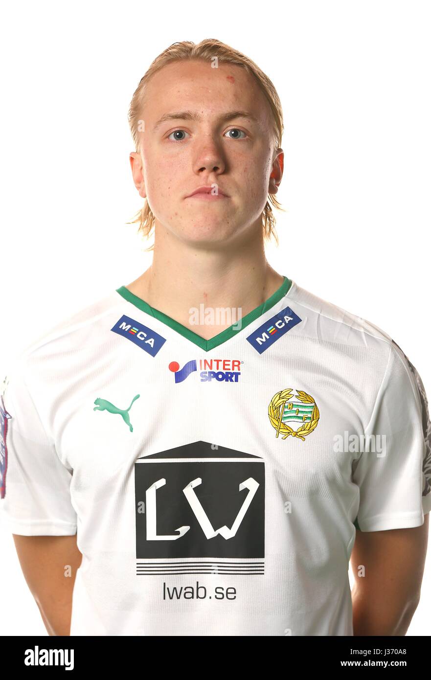 Isac Lidberg Halvfigur @Leverans Allsvenskan 2016 Fotboll Stock Photo ...