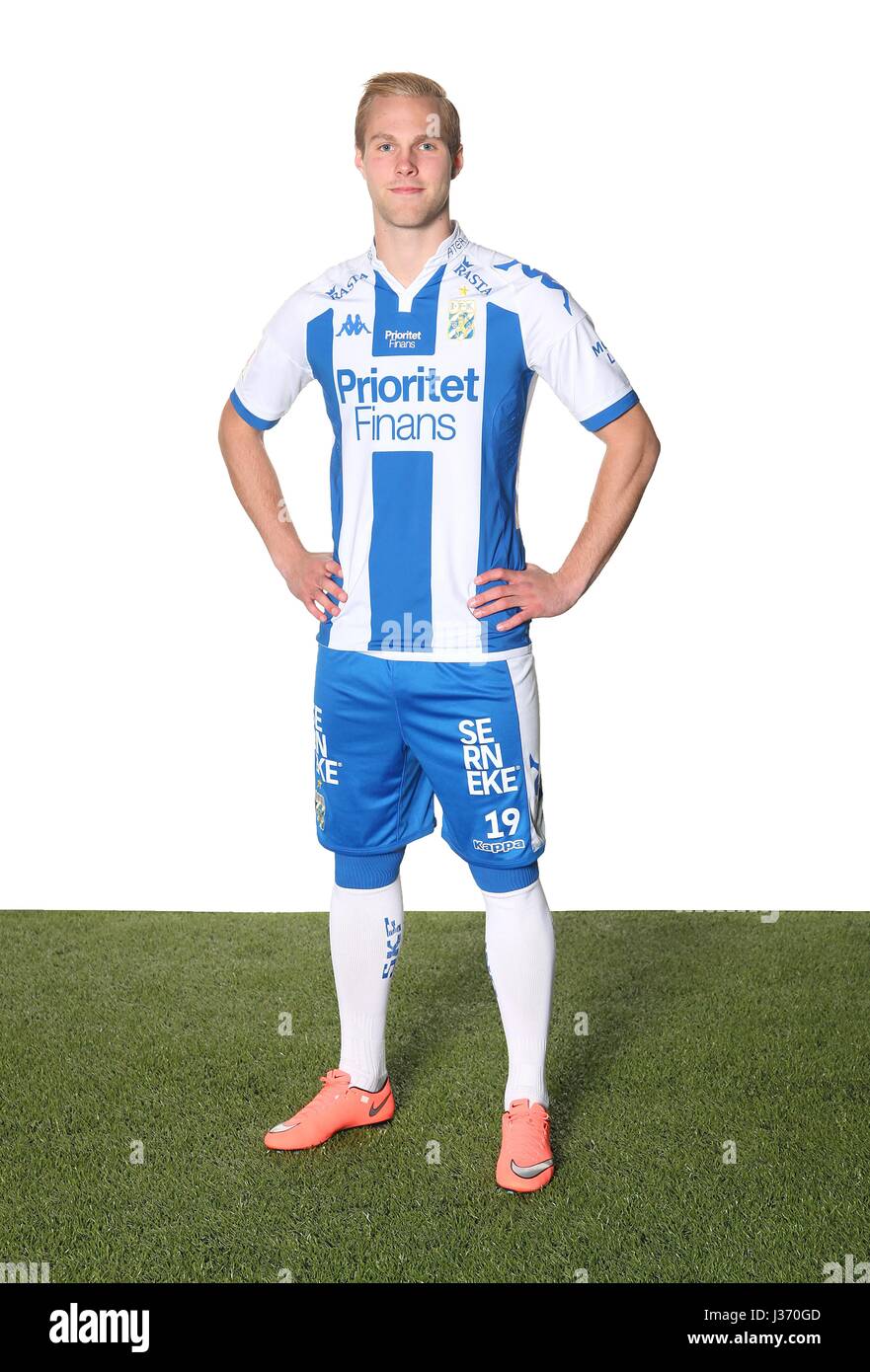 Gustav Engvall Helfigur @Leverans Allsvenskan 2016 Fotboll Stock Photo ...
