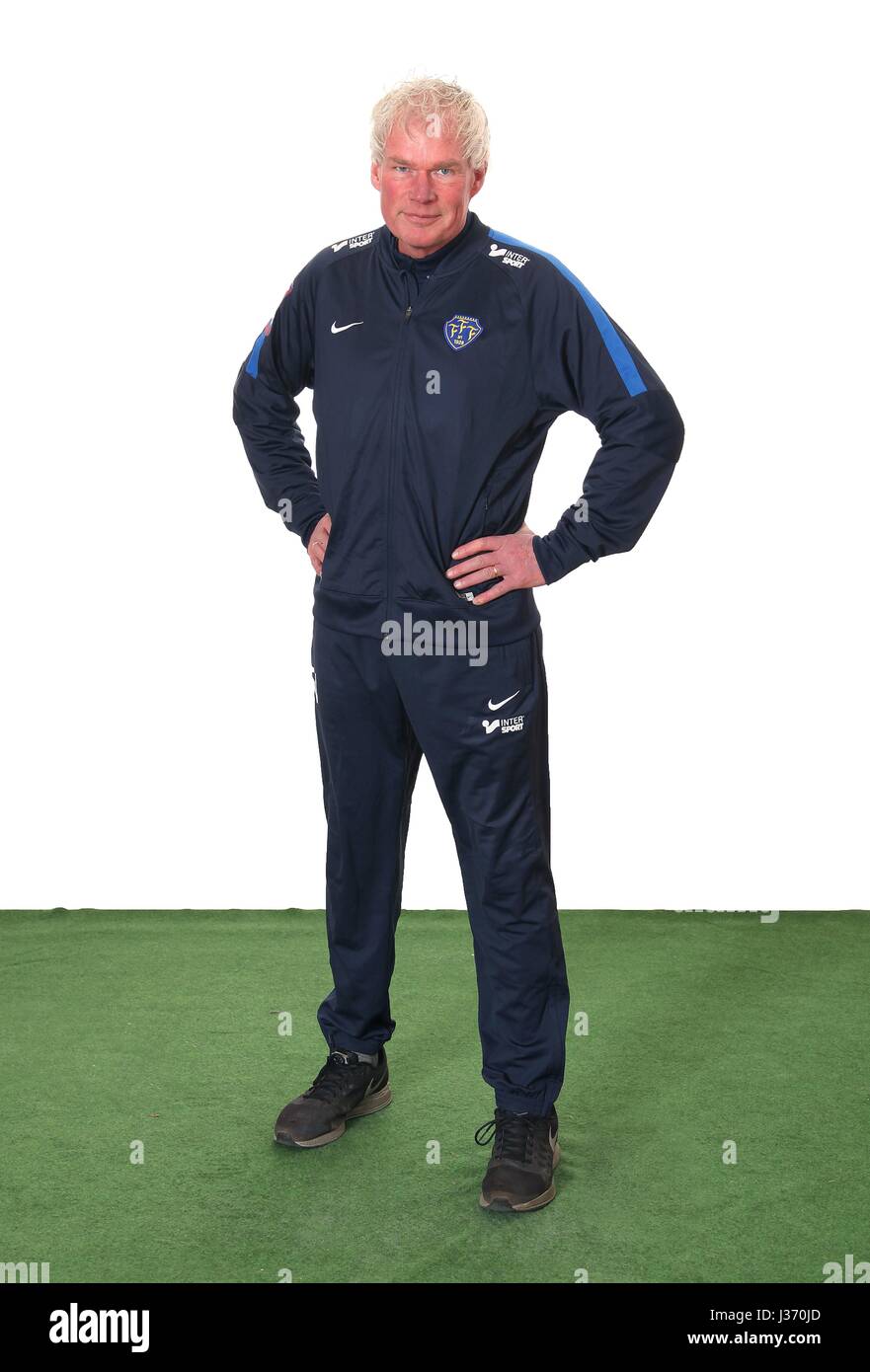Sverker Nilsson Helfigur @Leverans Allsvenskan 2016 Fotboll Stock Photo ...