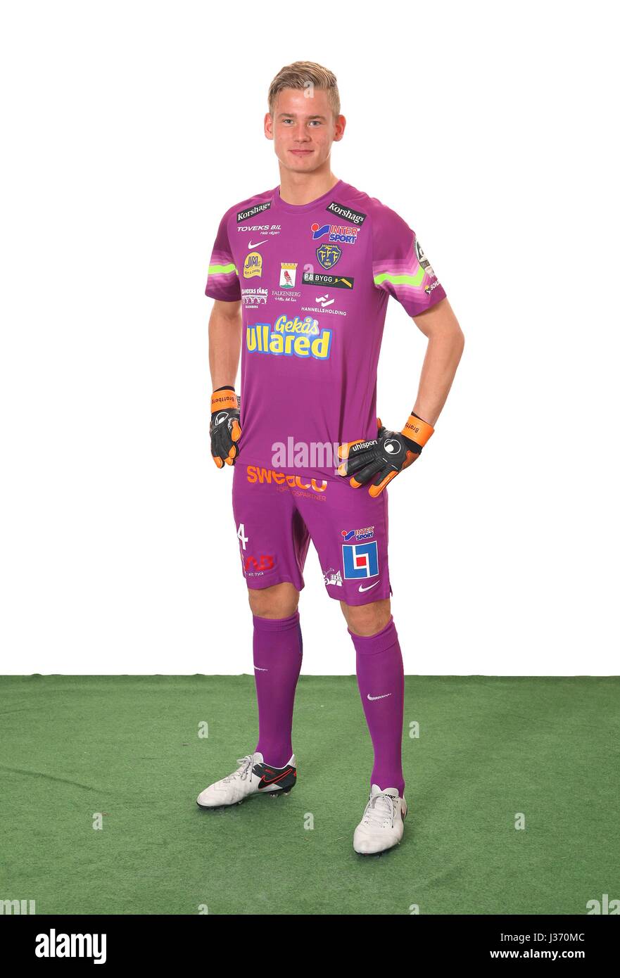 Johan Brattberg Helfigur @Leverans Allsvenskan 2016 Fotboll Stock Photo ...