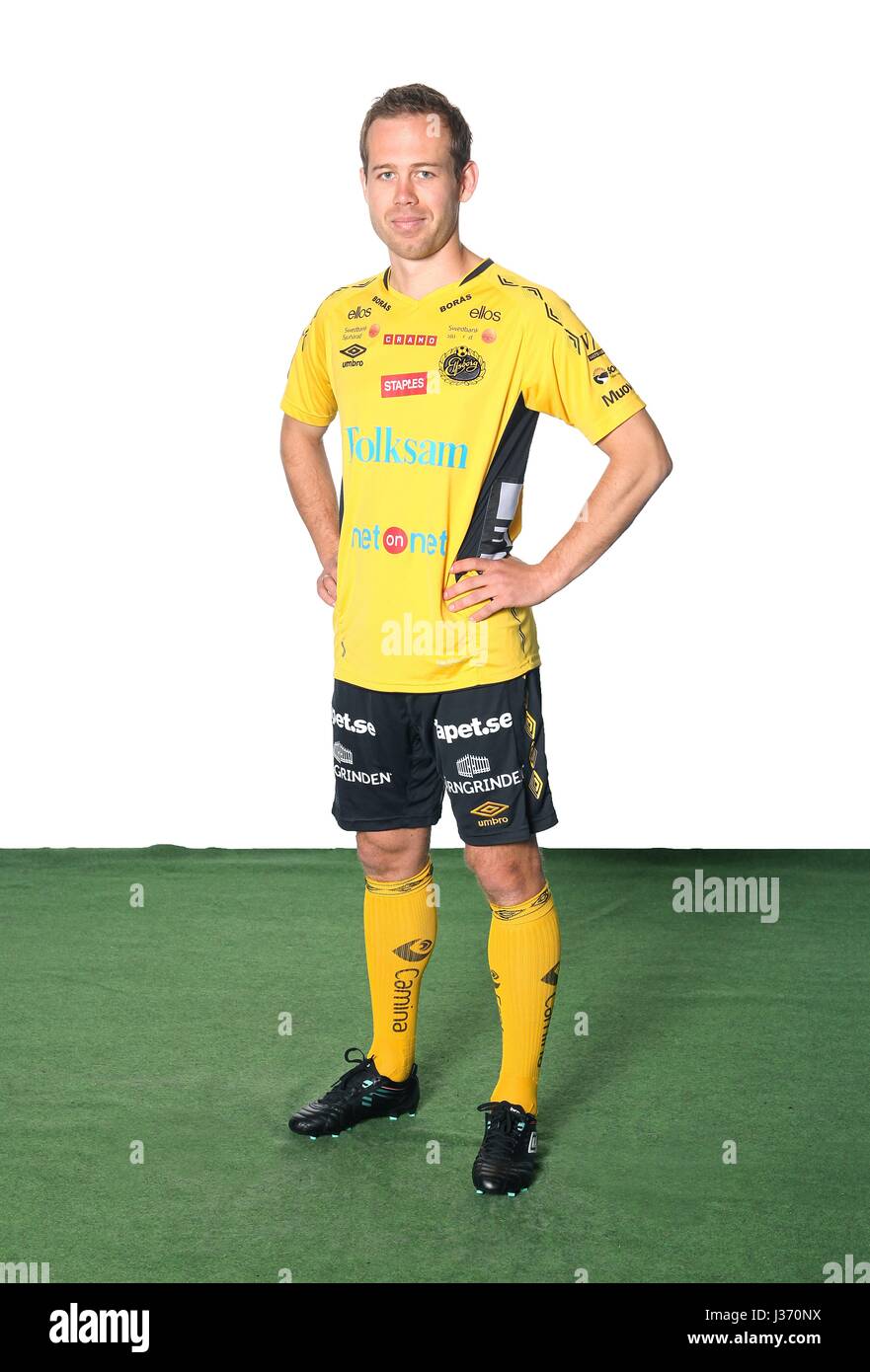 Anders Randrup Helfigur @Leverans Allsvenskan 2016 Fotboll Stock Photo ...