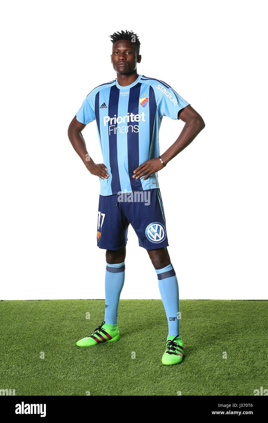 Michael Olunga Helfigur @Leverans Allsvenskan 2016 Fotboll Stock Photo ...