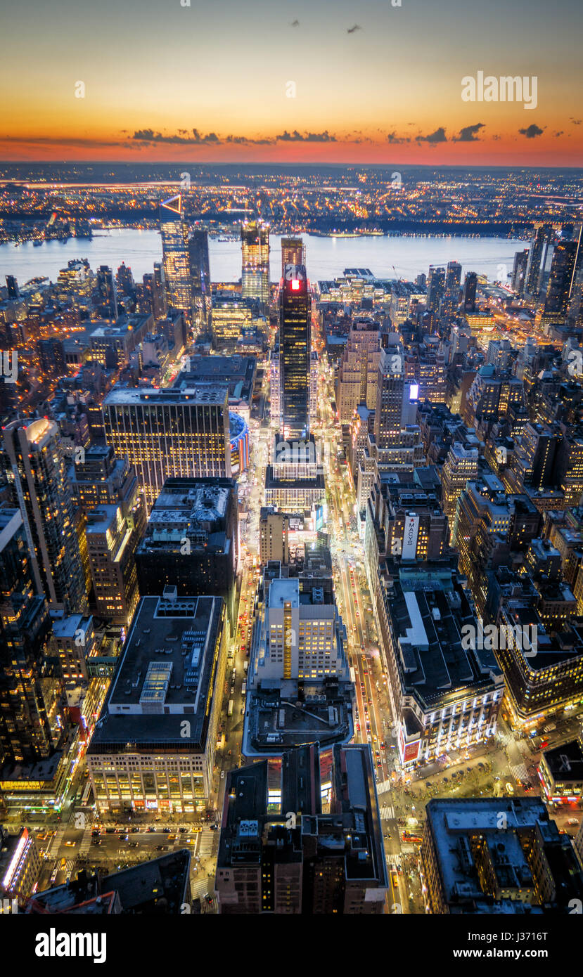 Empire State View Stock Photo - Alamy