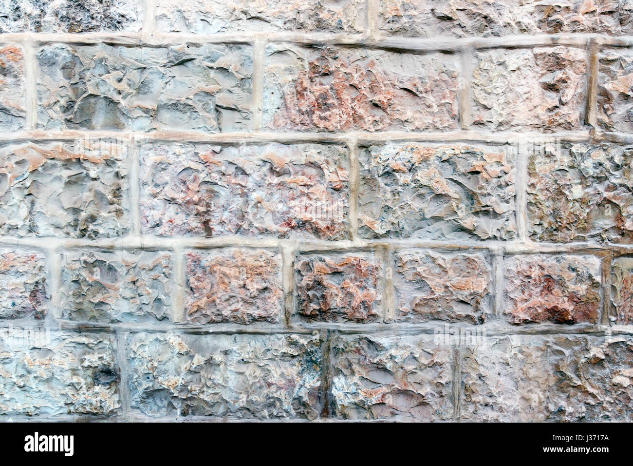 Old wall made of the Jerusalem stone wall. Israel Stock Photo - Alamy