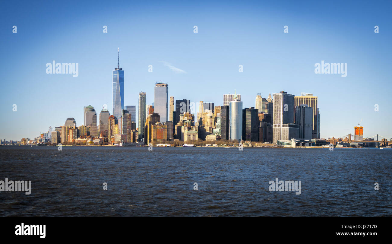 New York Manhattan Panorama Stock Photo - Alamy