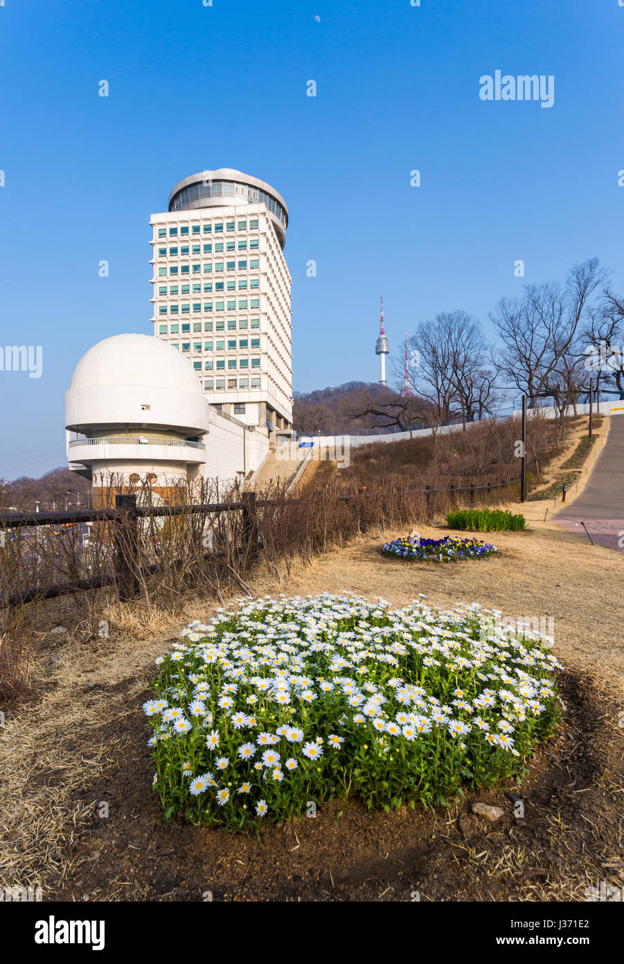 Namsan Park and N Seoul Tower, South Korea Stock Photo - Alamy