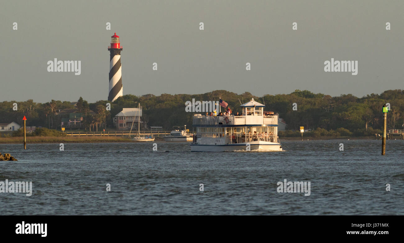 Matanzas Bay, St Augustine Stock Photo - Alamy