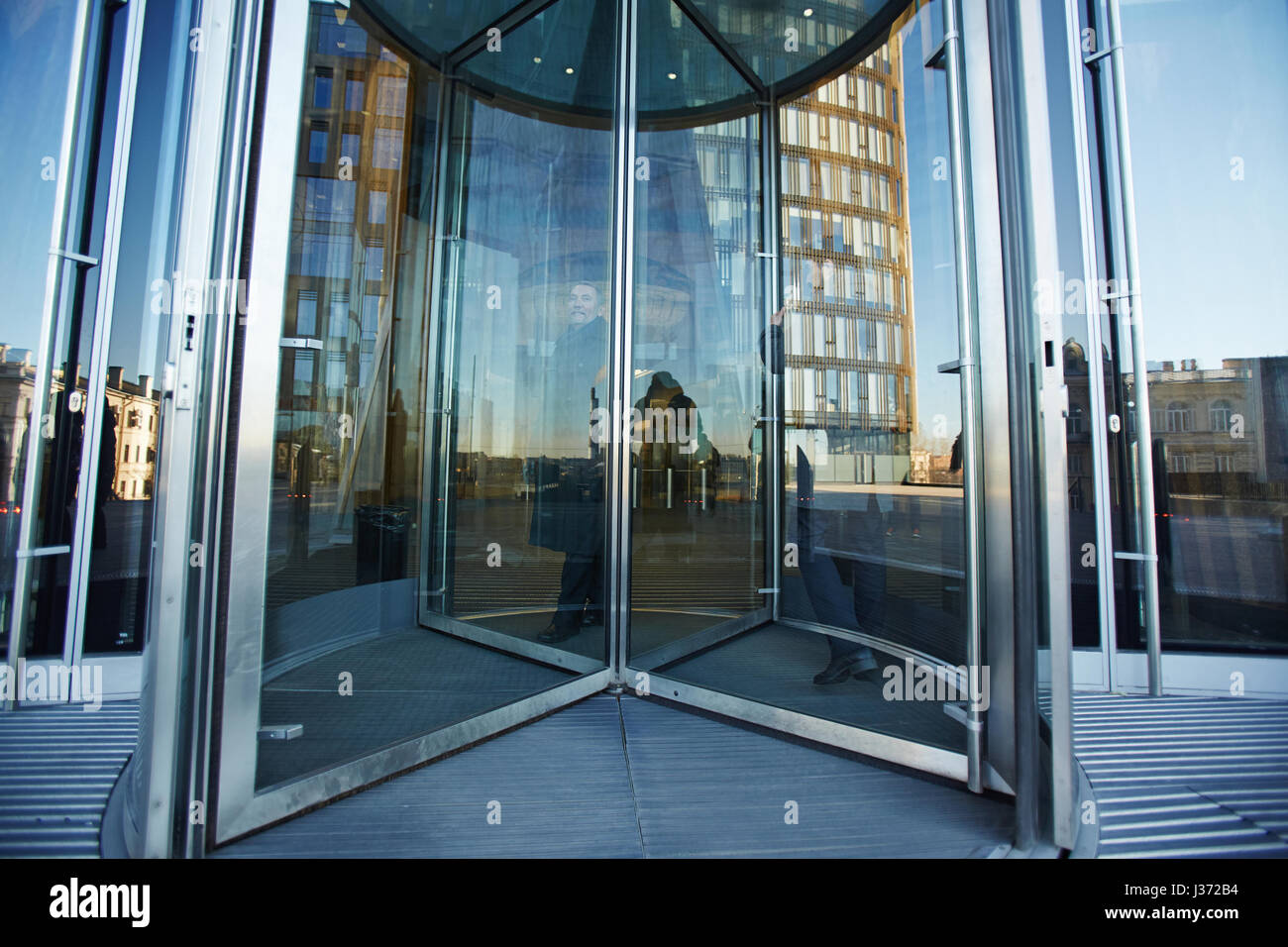 Employee revolving door hi-res stock photography and images - Alamy