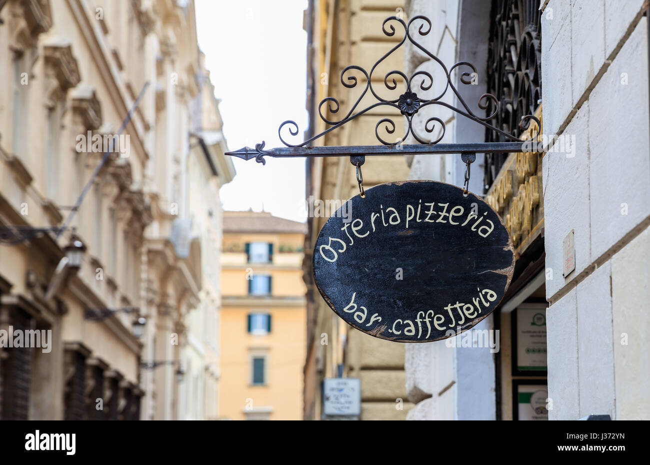 Roman italian cafeteria hi-res stock photography and images - Alamy