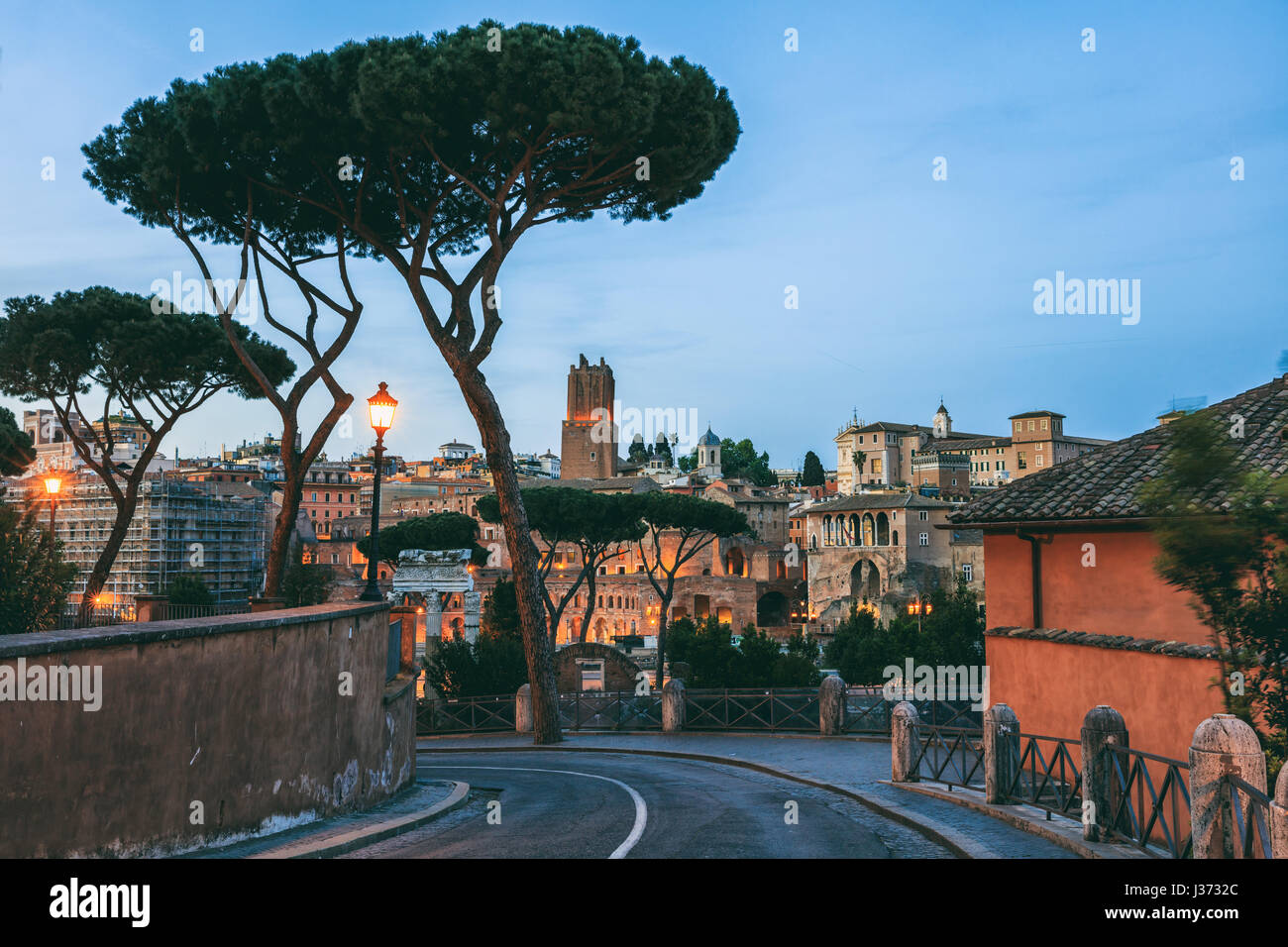 Stone umbrella pines hi-res stock photography and images - Alamy