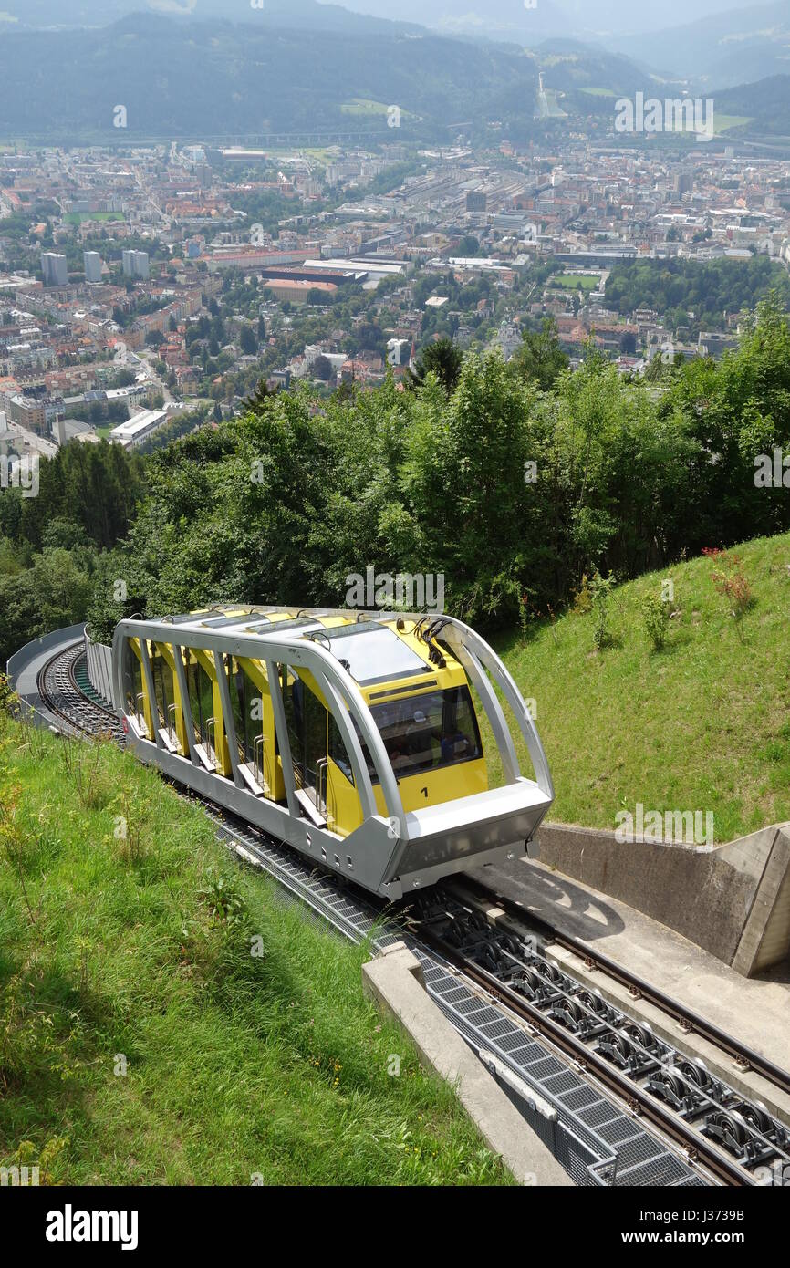 Hungerburgbahn funicular station hi-res stock photography and images ...