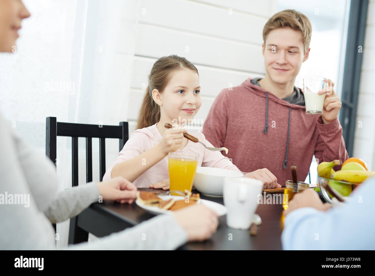 Good Start of Working Day Stock Photo - Alamy