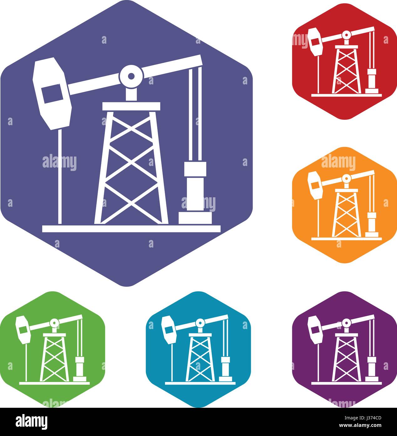 Rig hexagon hi-res stock photography and images - Alamy