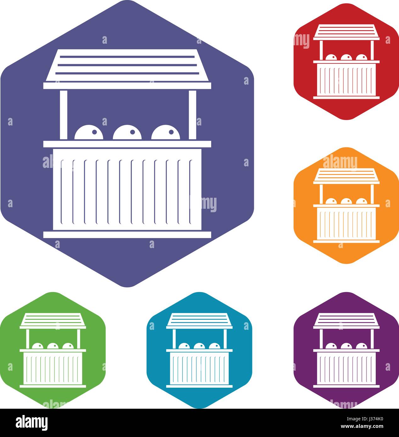 Fair trade coffee shop Stock Vector Images - Alamy