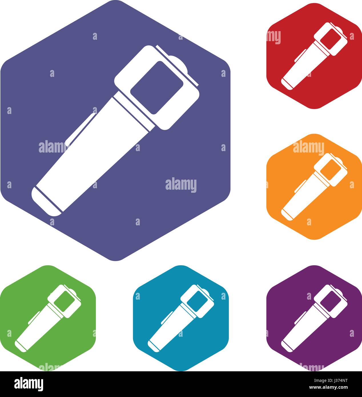 Hexagon lantern Stock Vector Images - Alamy