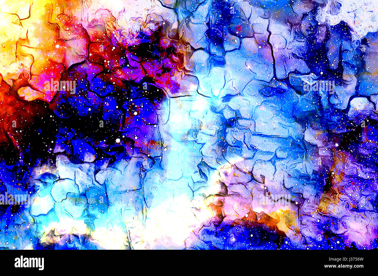 Crackle effect hi-res stock photography and images - Alamy