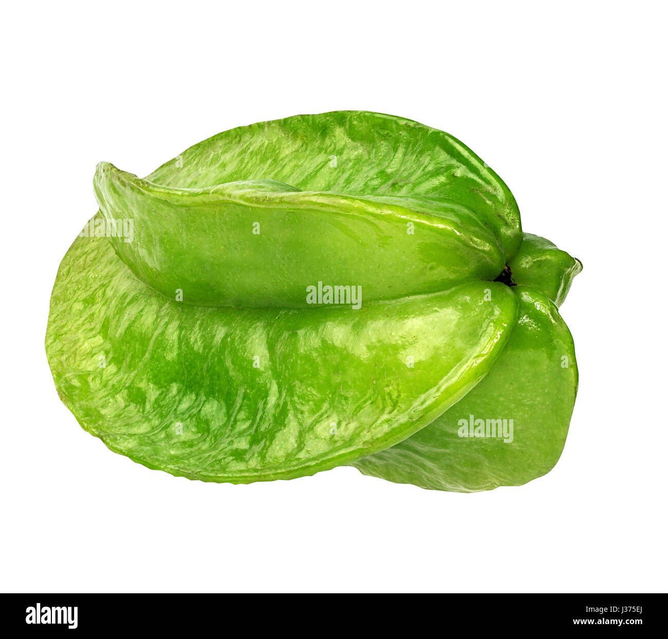 Carambole on white background Stock Photo - Alamy