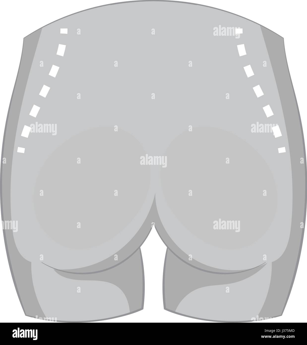 Waist surgery correction icon monochrome Stock Vector Image & Art - Alamy