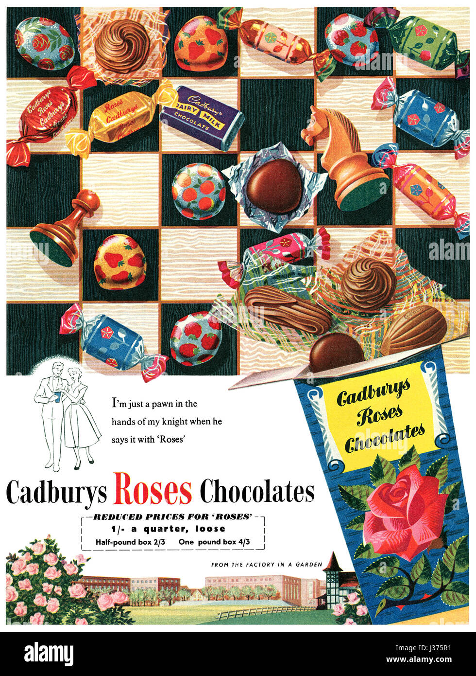 Selection cadburys roses chocolates hi-res stock photography and images ...