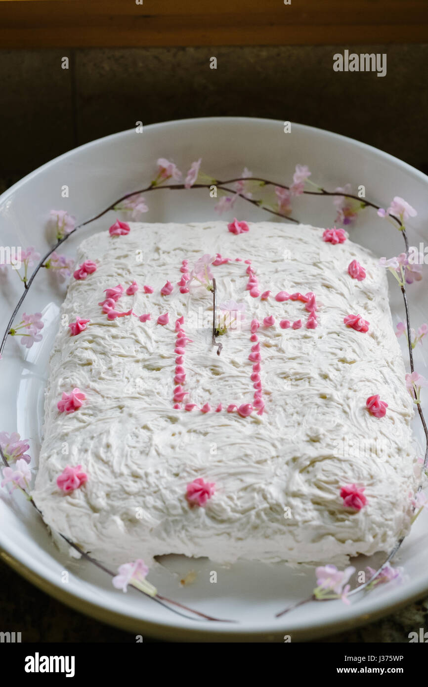 Easter Cross Cake Stock Photo - Alamy