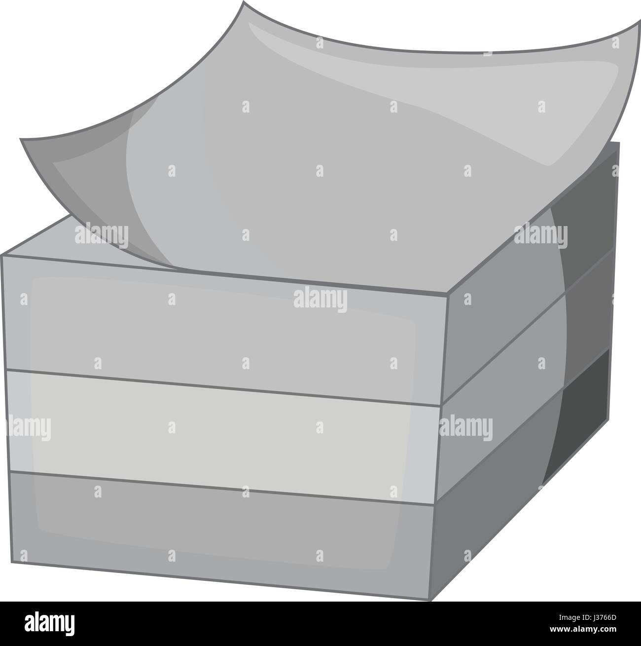 Sticker monochrome square label Stock Vector Images - Alamy