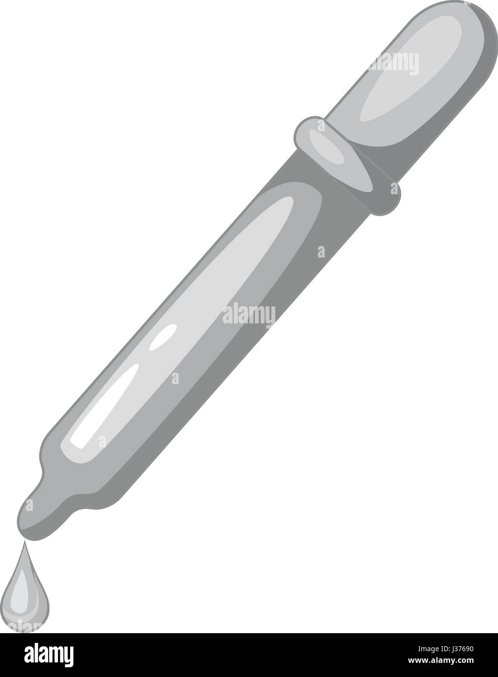 Pipette icon monochrome Stock Vector Image & Art - Alamy