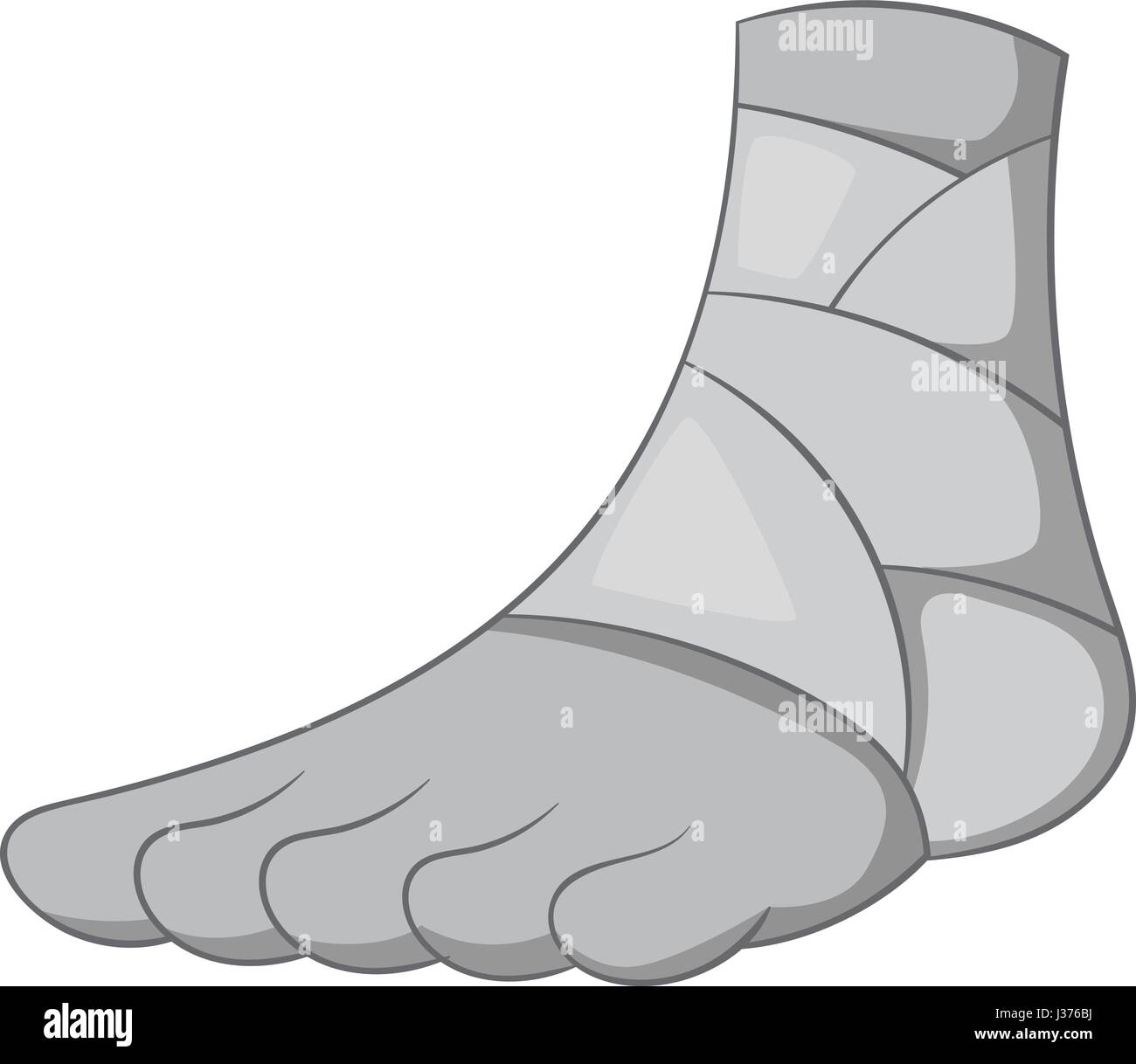 Sprained ankle Stock Vector Images - Alamy