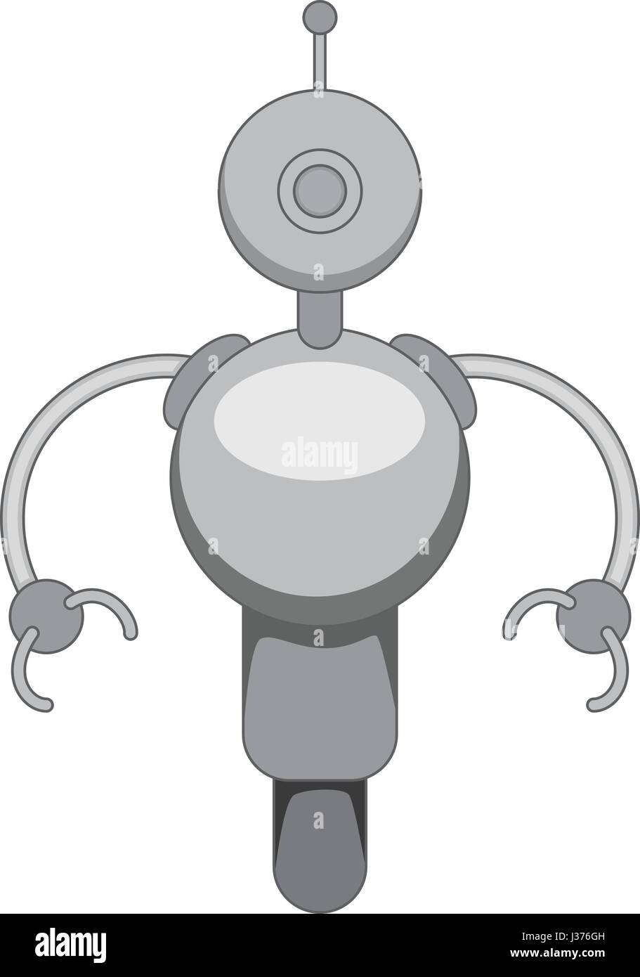 Machine icon monochrome Stock Vector Image & Art - Alamy