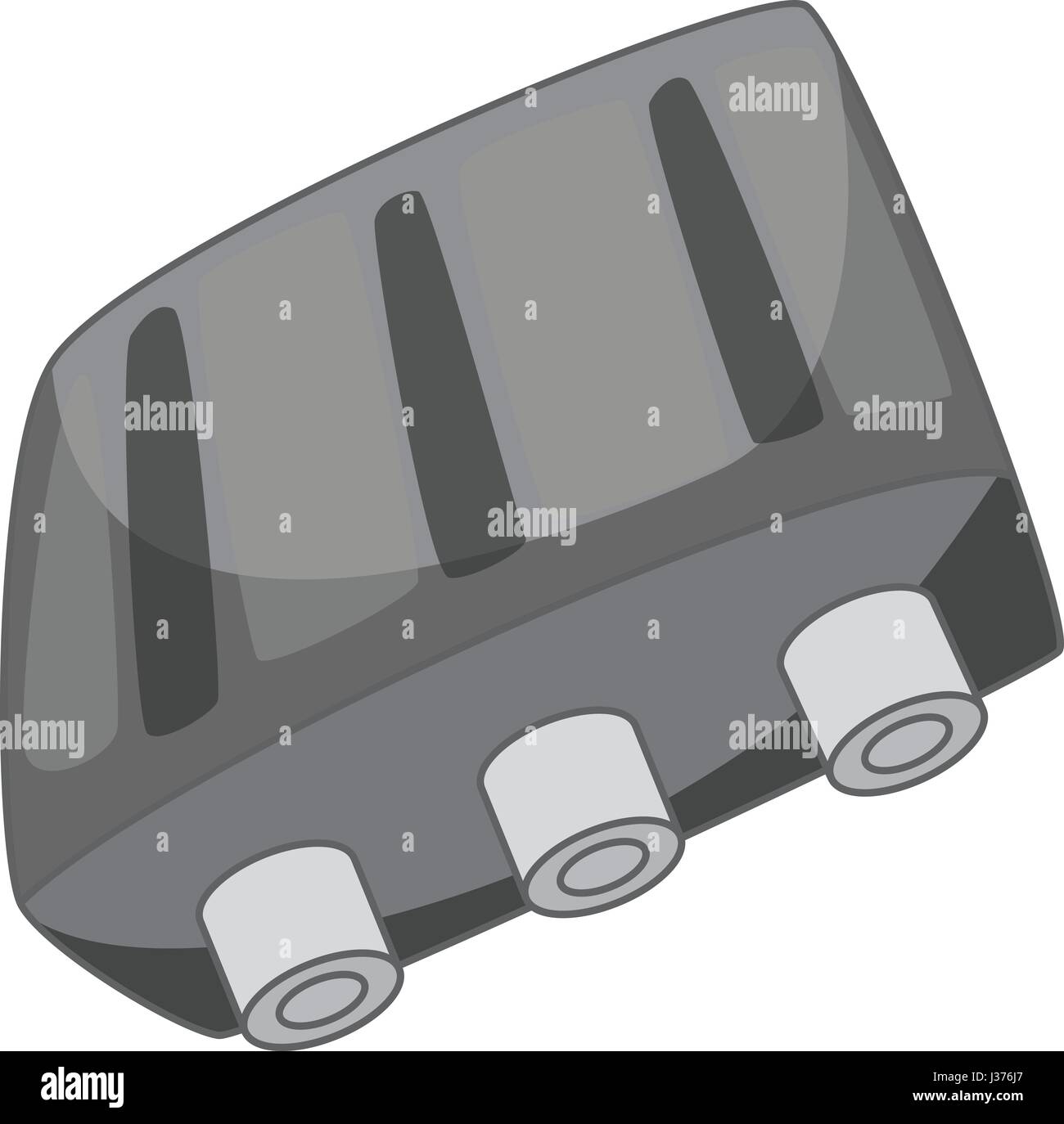 Pork ribs icon monochrome Stock Vector Image & Art - Alamy