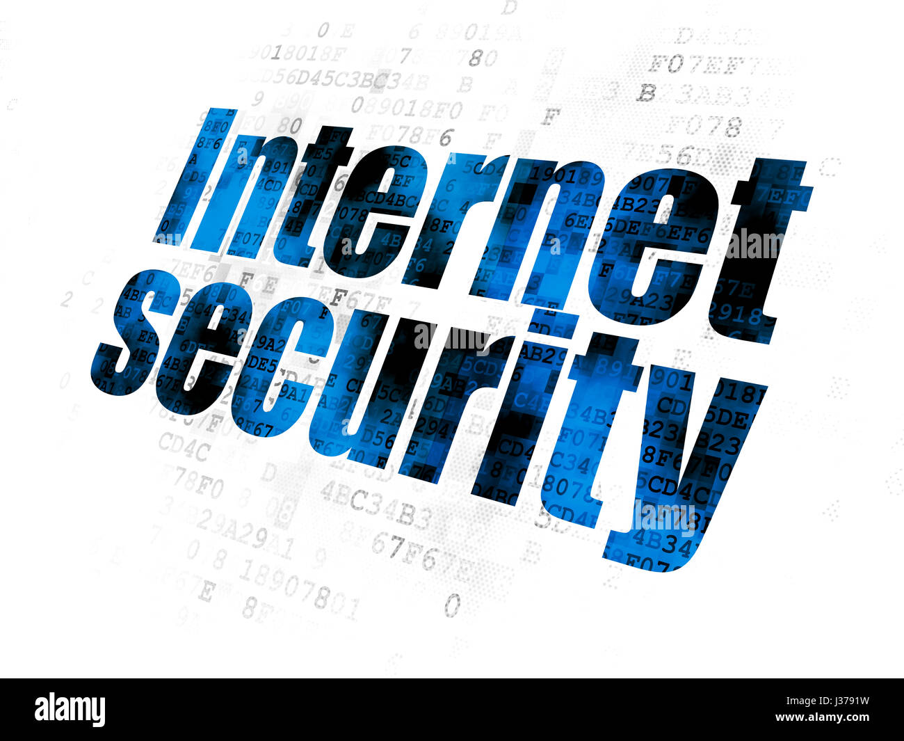 Safety concept: Internet Security on Digital background Stock Photo - Alamy