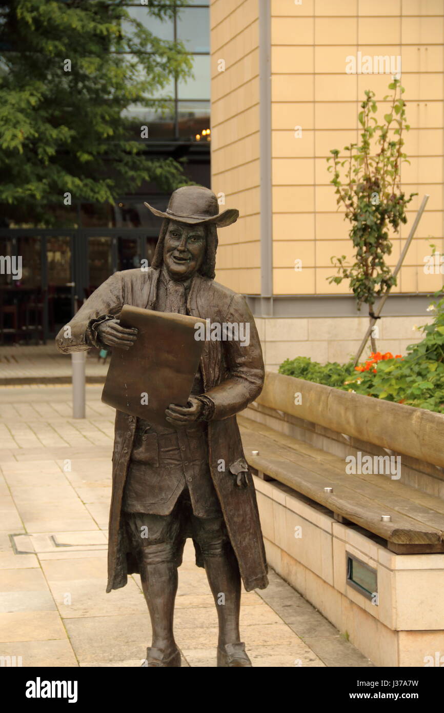 Statue of William Penn,Bristol,UK Stock Photo - Alamy