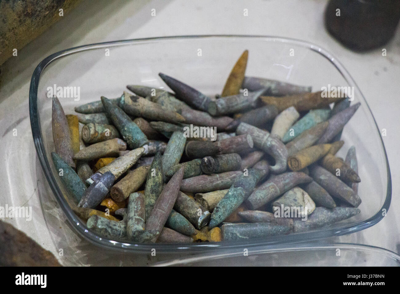 Old rusty bullet ammunition from the dardanelles war Stock Photo - Alamy