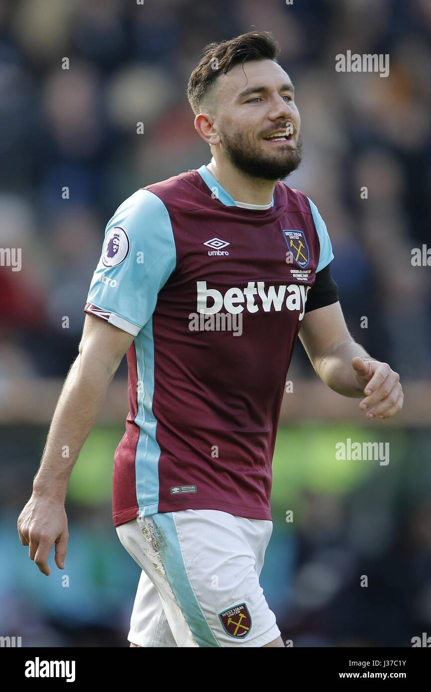 ROBERT SNODGRASS WEST HAM UNITED FC WEST HAM UNITED FC KC STADIUM HULL ...