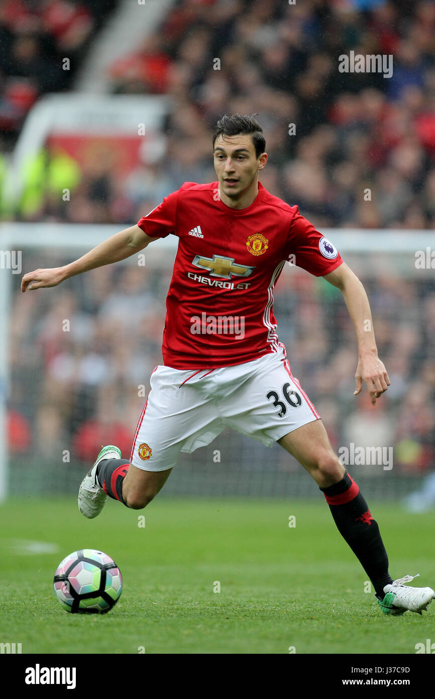 MATTEO DARMIAN MANCHESTER UNITED FC OLD TRAFFORD MANCHESTER ENGLAND 16 ...