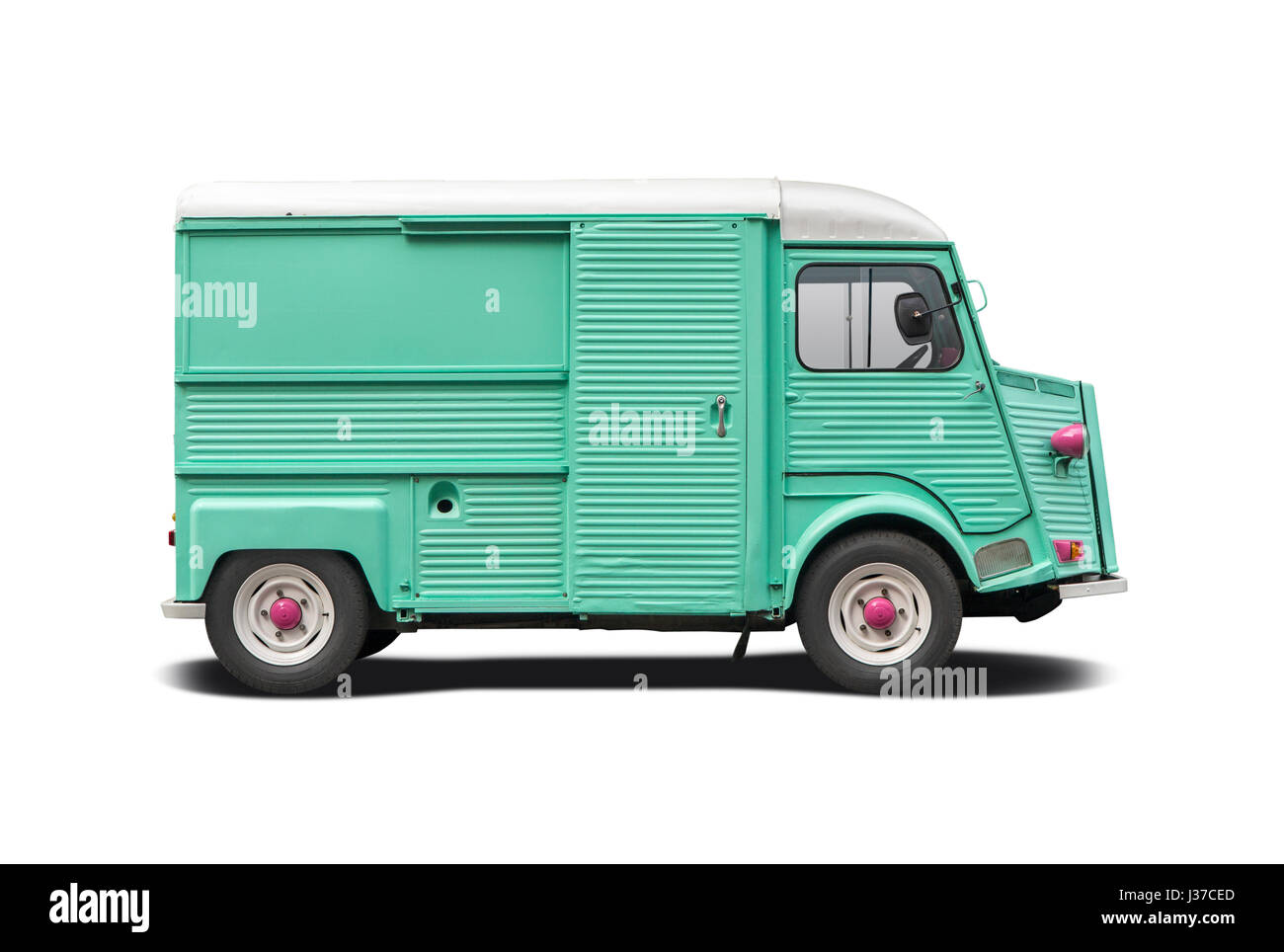 Old french van hi-res stock photography and images - Alamy