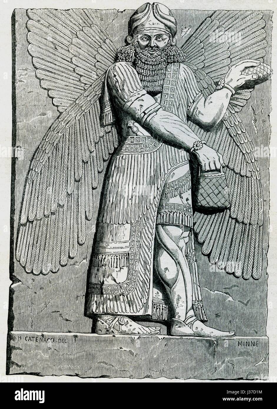 Palace Of Sargon Ii At Dur Sharrukin High Resolution Stock Photography ...