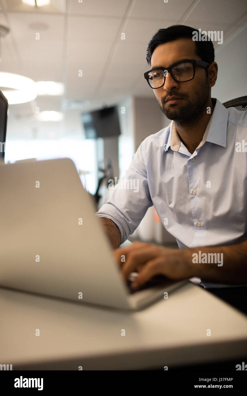 Man office sitting down desk chair hi-res stock photography and images ...