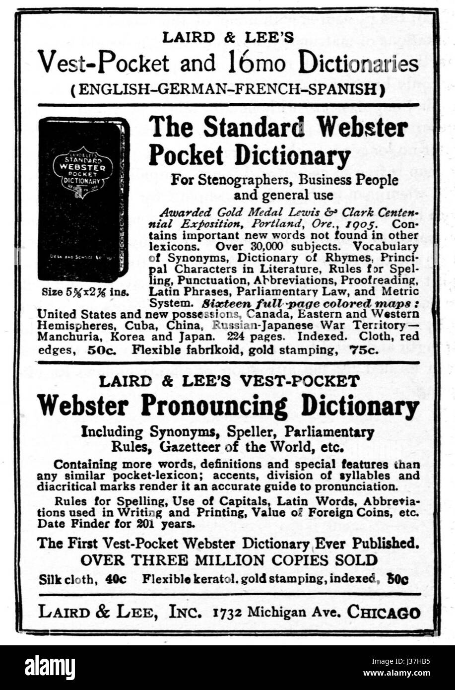 Standard dictionary Black and White Stock Photos & Images - Alamy