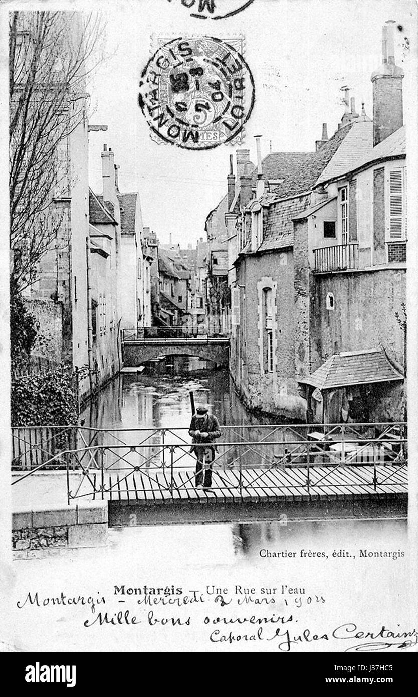 Montargis map Black and White Stock Photos & Images - Alamy