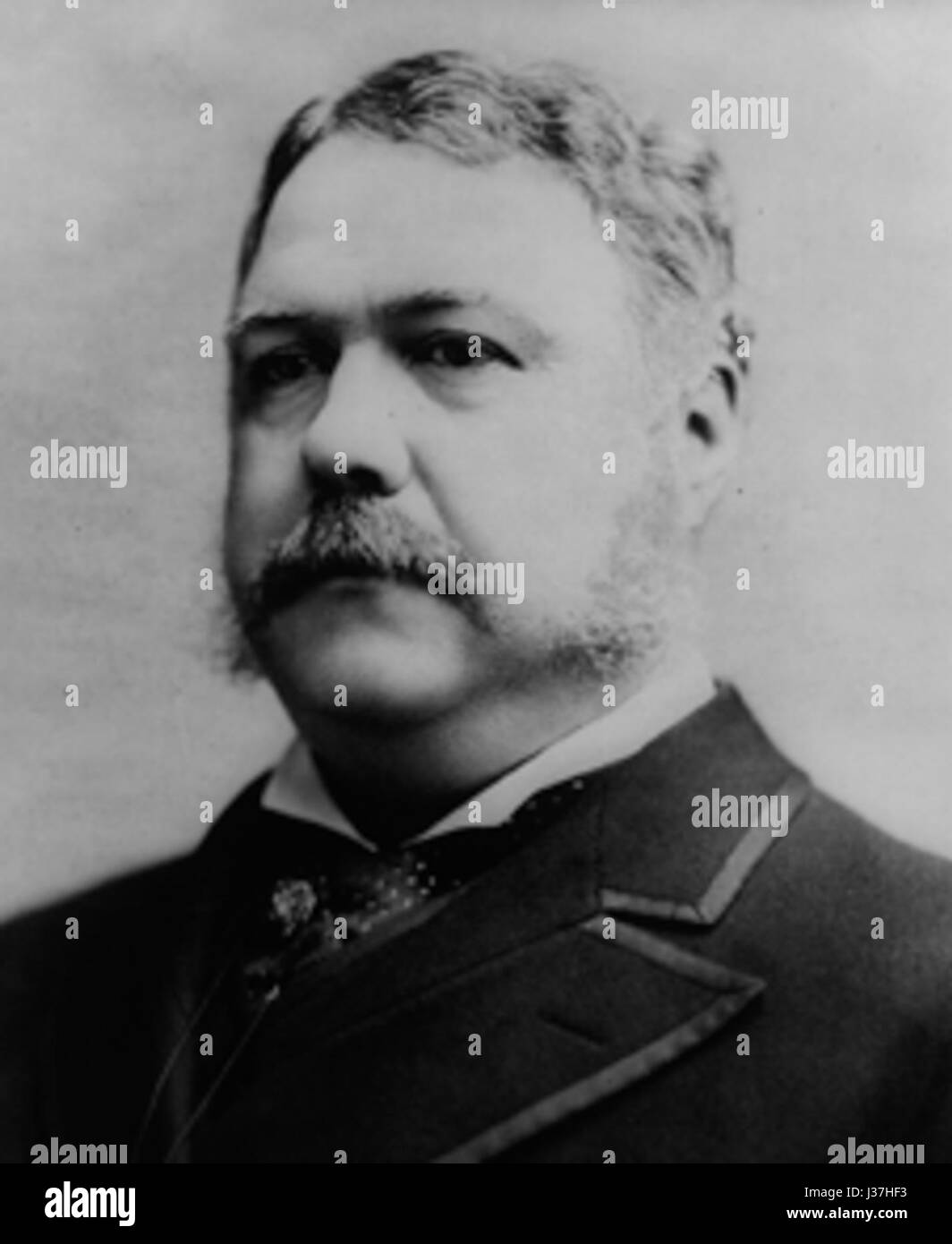 Chester a arthur illustration.3 Stock Photo - Alamy