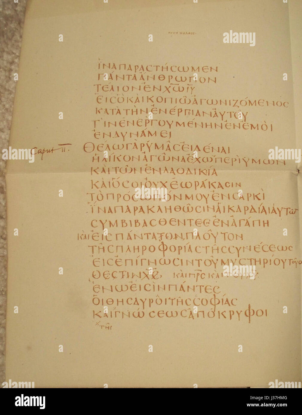 Claromontanus 2 is a Greek manuscript notable for its historical ...