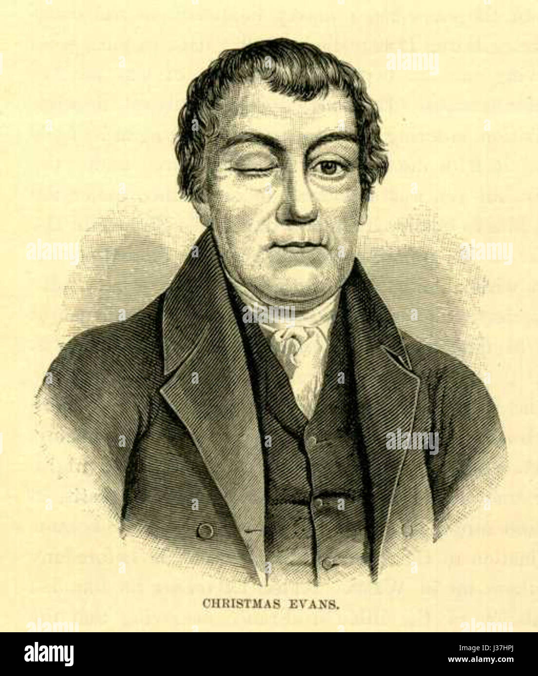 Christmas Evans was a prominent Welsh Baptist preacher and missionary ...