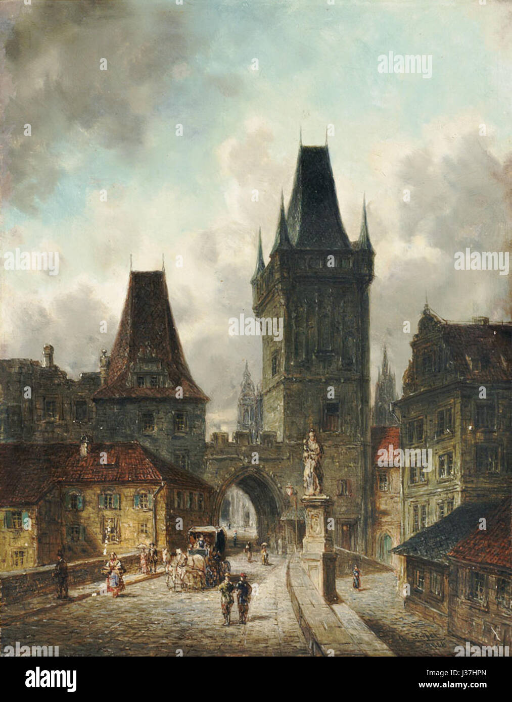 Christian Strobel Prag 1886 Stock Photo - Alamy