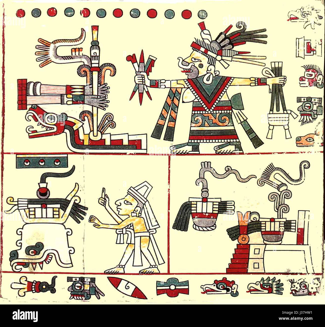 The Codex Laud is a historical manuscript, with folio 41 likely ...