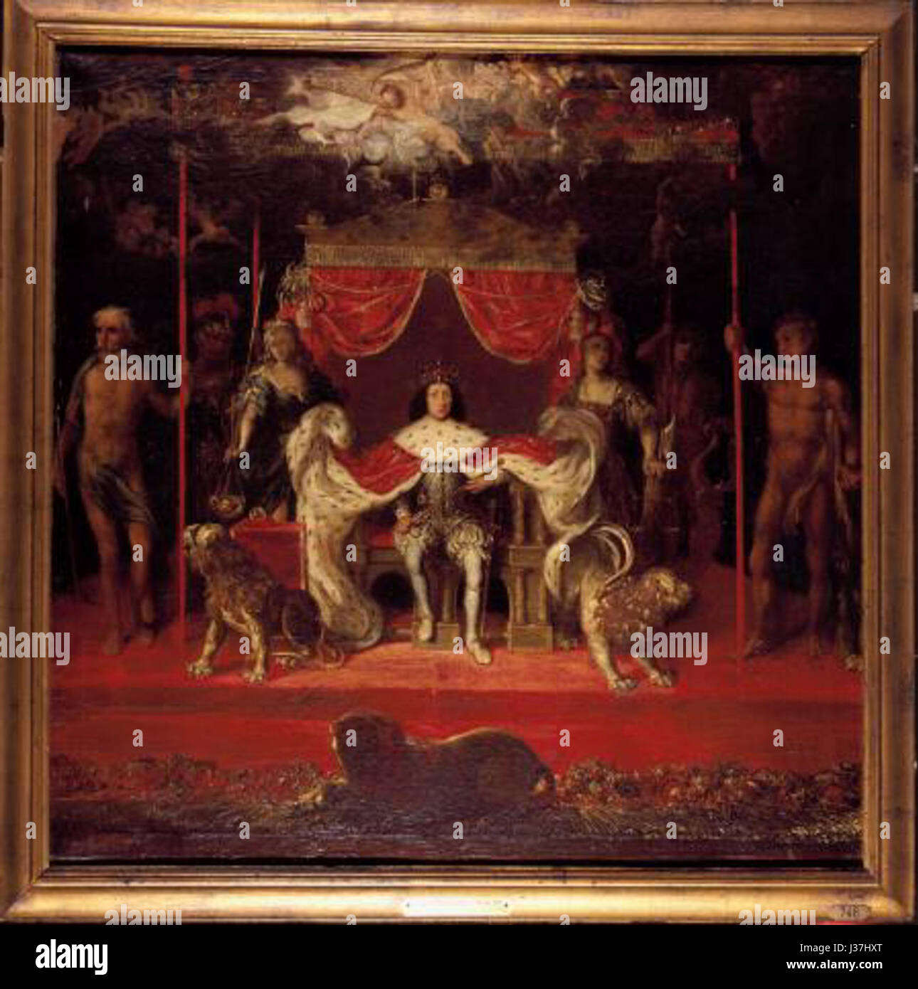 Christian V of Denmark was crowned as King of Denmark and Norway in ...